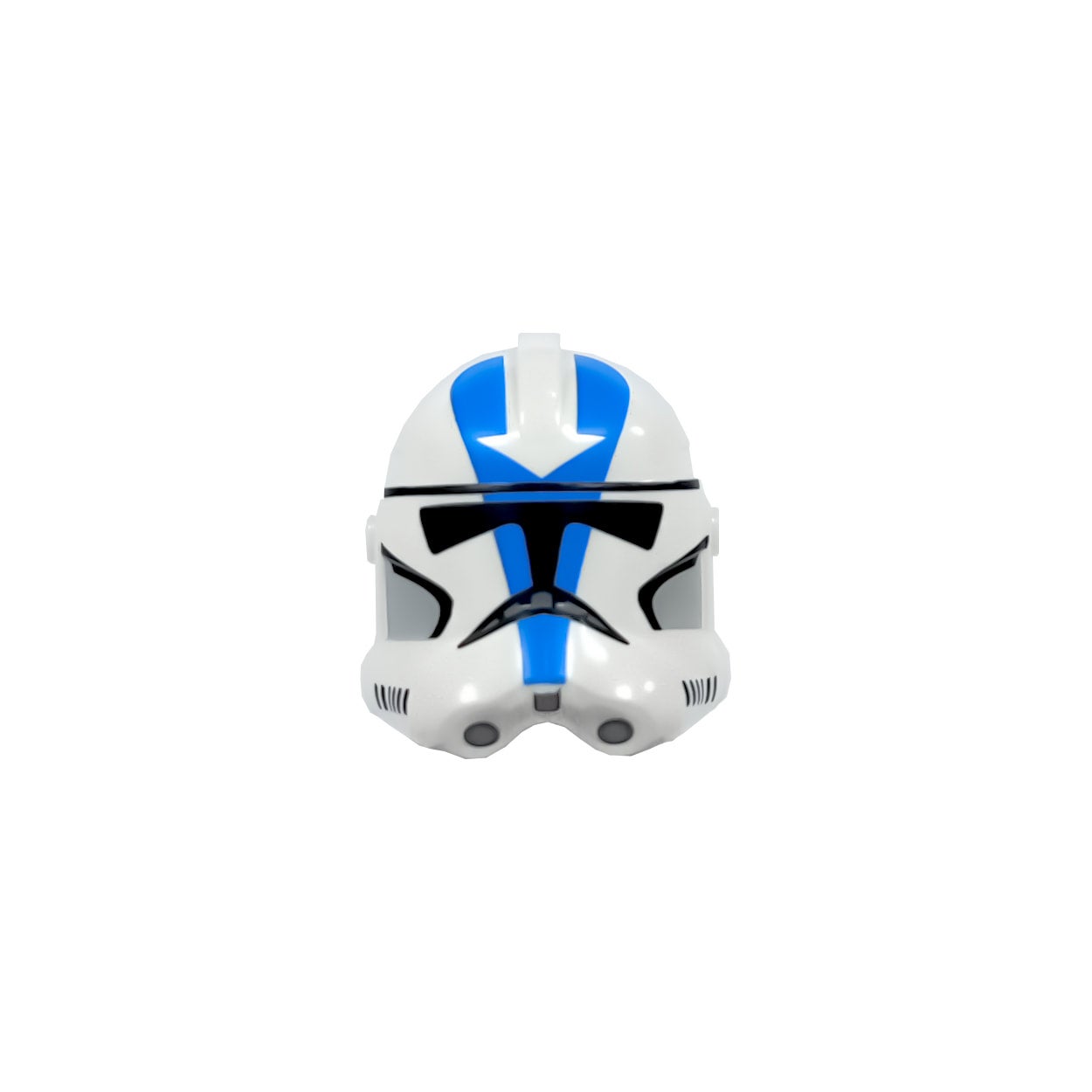Custom Blue Arrow Helmet | MandRshop.com