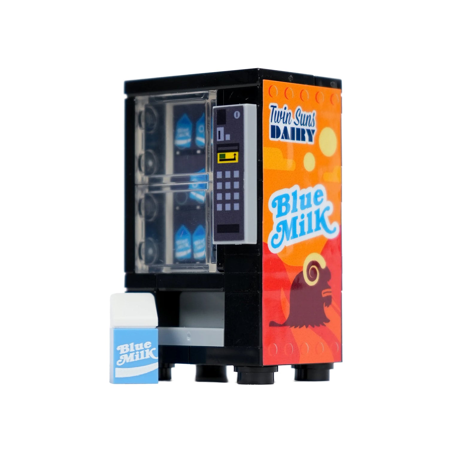Custom Build - Blue Milk Vending Machine | MandRshop.com