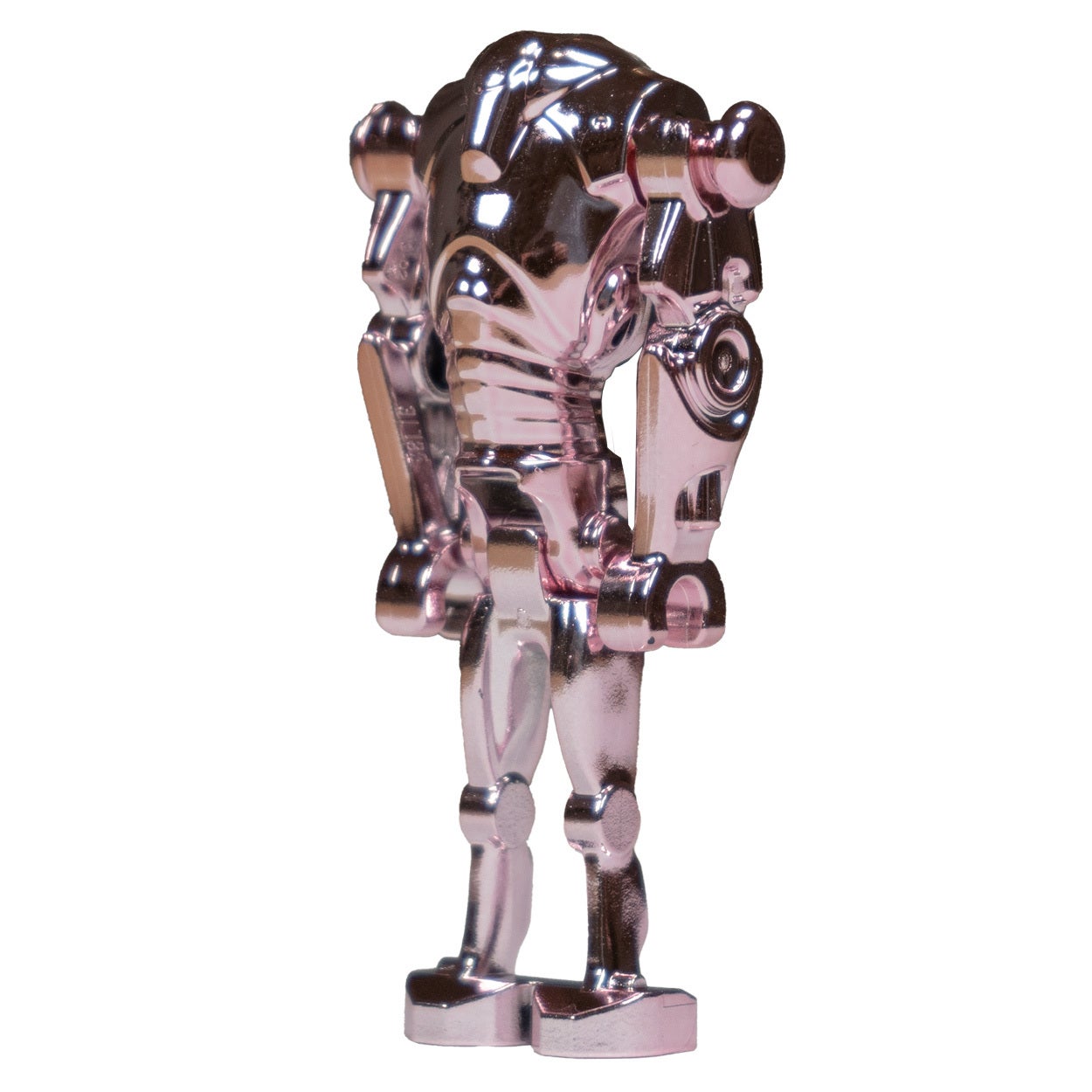 Custom Pink Chrome Super Battle Droid | MandRshop.com